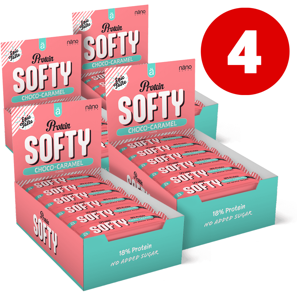 Protein Softy Choco Caramel 40x33g. från Näno Supps