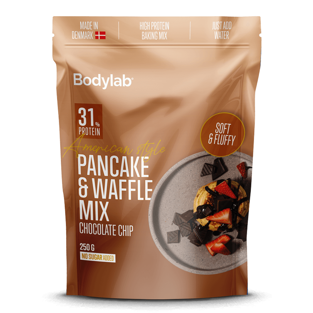 Pancake Mix Chocolate Chip 500g. från Bodylab