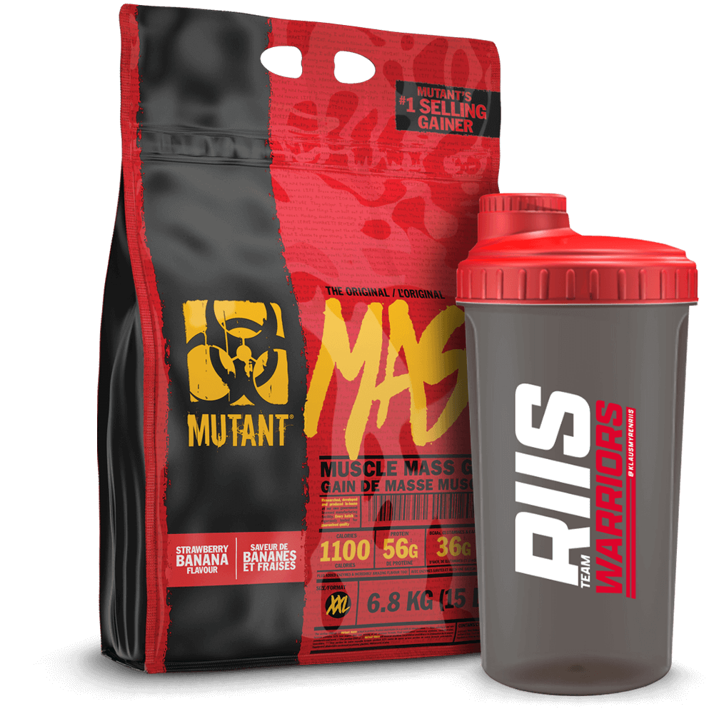 Mutant Mass Strawberry Banana 6800g. - suverän Gainer