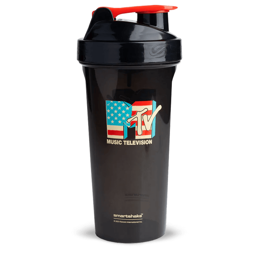 SmartShake Lite MTV American Flag Logo Black - 800ml.